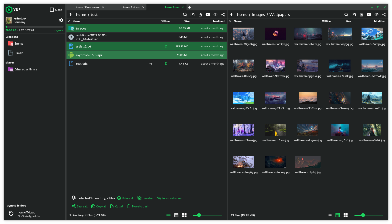 Vup Cloud Storage | Flathub