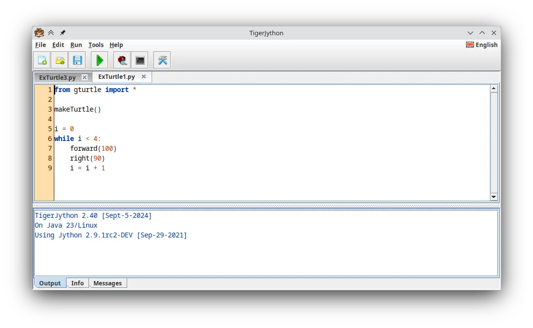 Tigerjython Design And Implementation Of A Graphics Window And