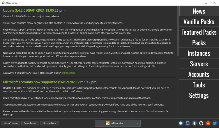 ATLauncher | Flathub