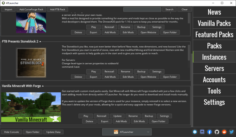 ATLauncher | Flathub