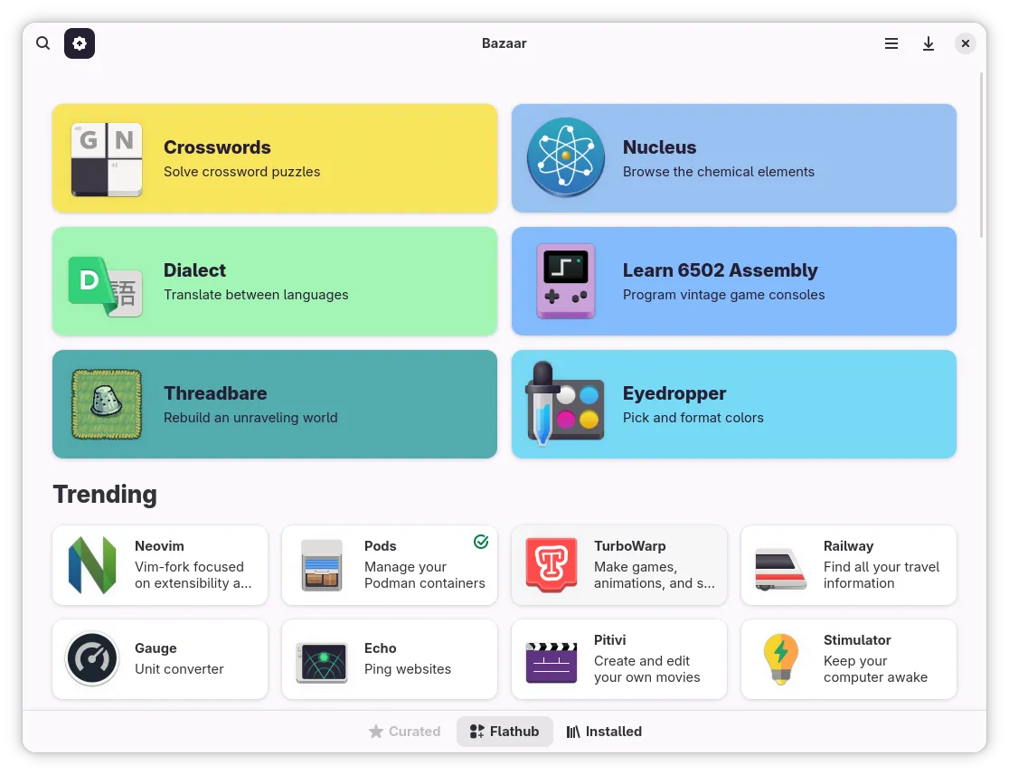 Flathub - Apps for Linux