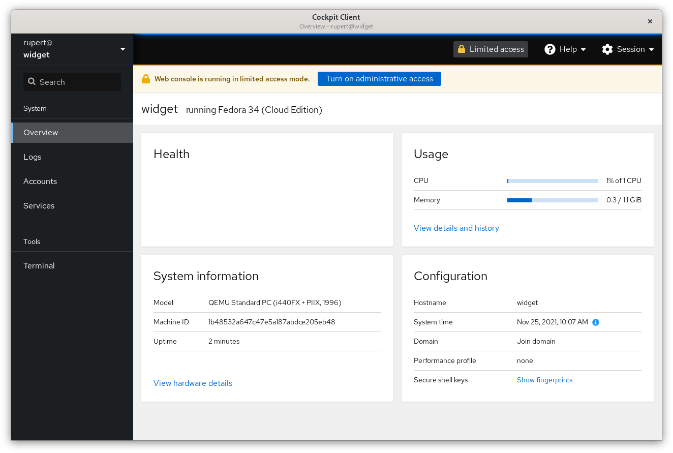 Instalar Cockpit Client en Linux | Flathub