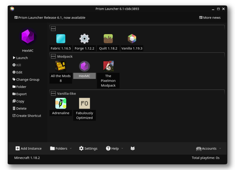 Prism Launcher | Flathub