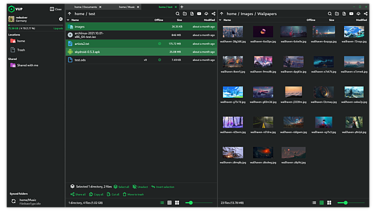 Vup Cloud Storage | Flathub