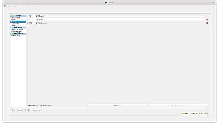 Manuskript Flathub