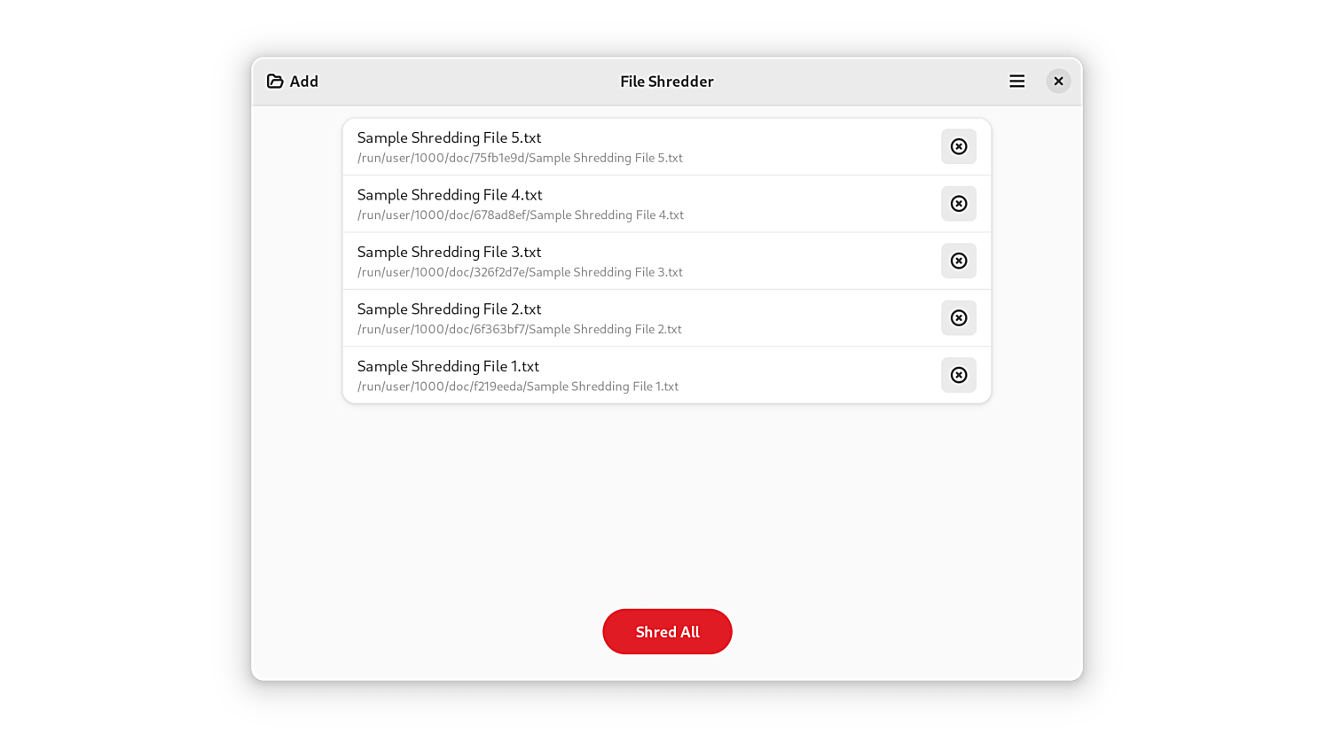File Shredder | Flathub