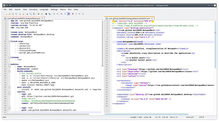 Notepad Next | Flathub