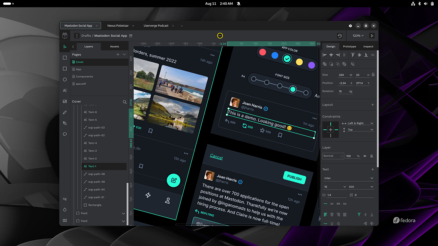 Penpot - Graphics Talk - Admin Web