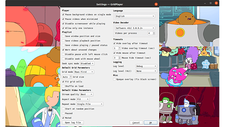 GridPlayer | Flathub