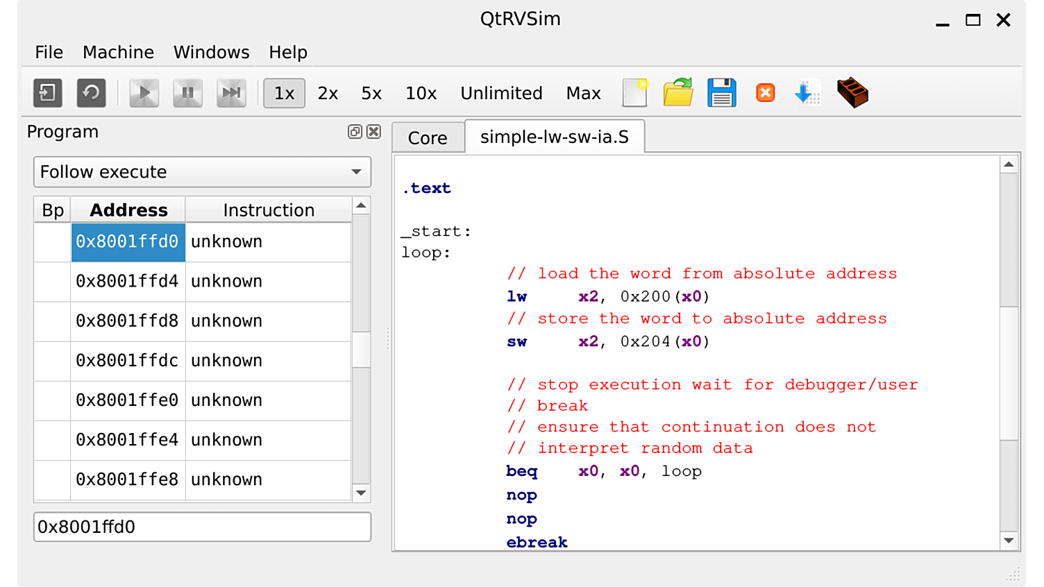 RISC-V CPU simulator | Flathub