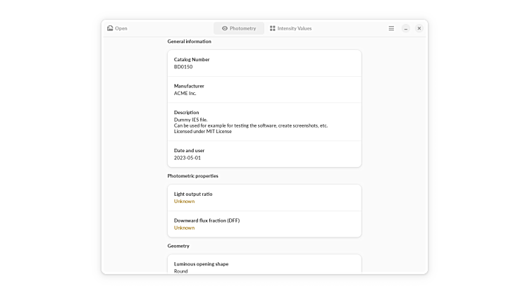 Photometric Viewer Flathub 