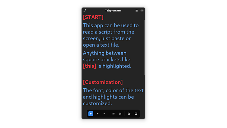 Teleprompter | Flathub