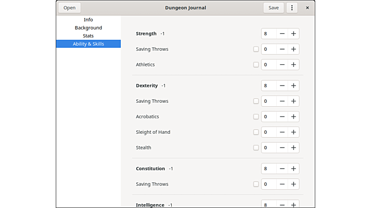 DungeonJournal | Flathub