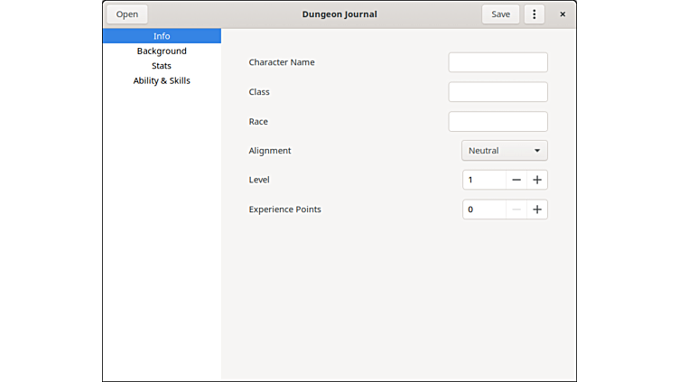 DungeonJournal | Flathub