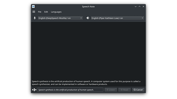 Speech Note | Flathub