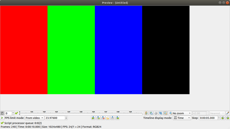 VapourSynth Editor | Flathub