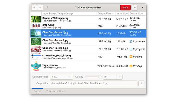 YOGA Image Optimizer | Flathub