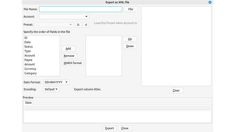 MMEX Money Manager | Flathub