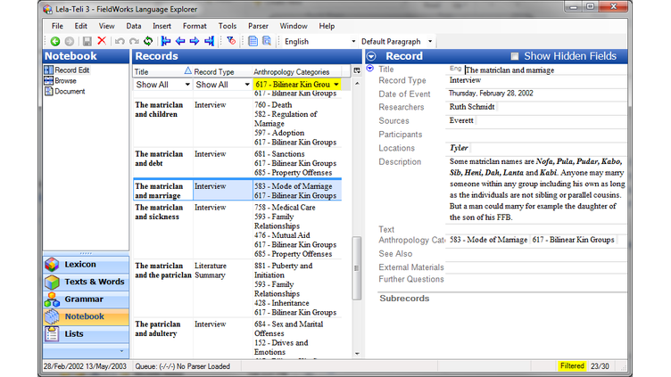 FieldWorks Language Explorer | Flathub