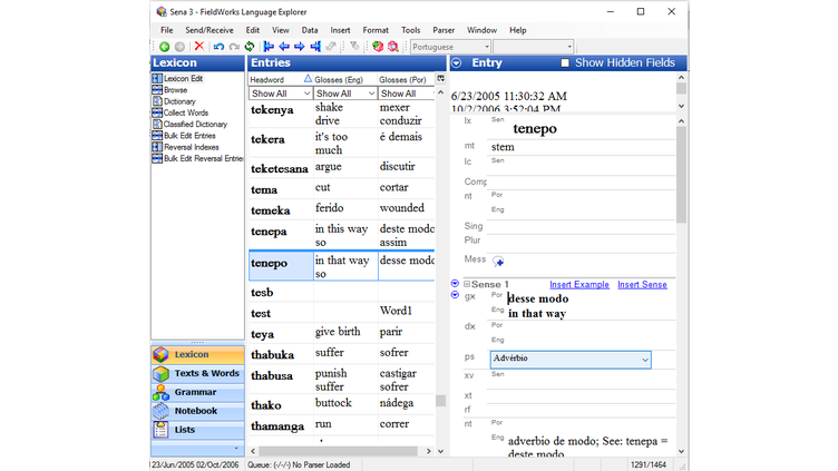 FieldWorks Language Explorer | Flathub