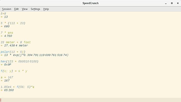 SpeedCrunch | Flathub
