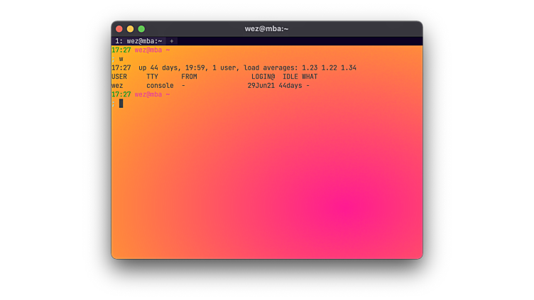 Wez's Terminal Emulator | Flathub
